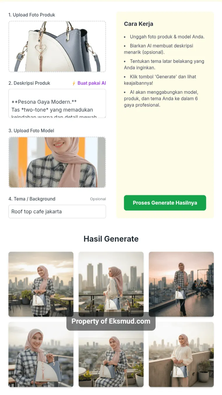 PRODUCT STYLER AI – Belajar Bisnis Digital